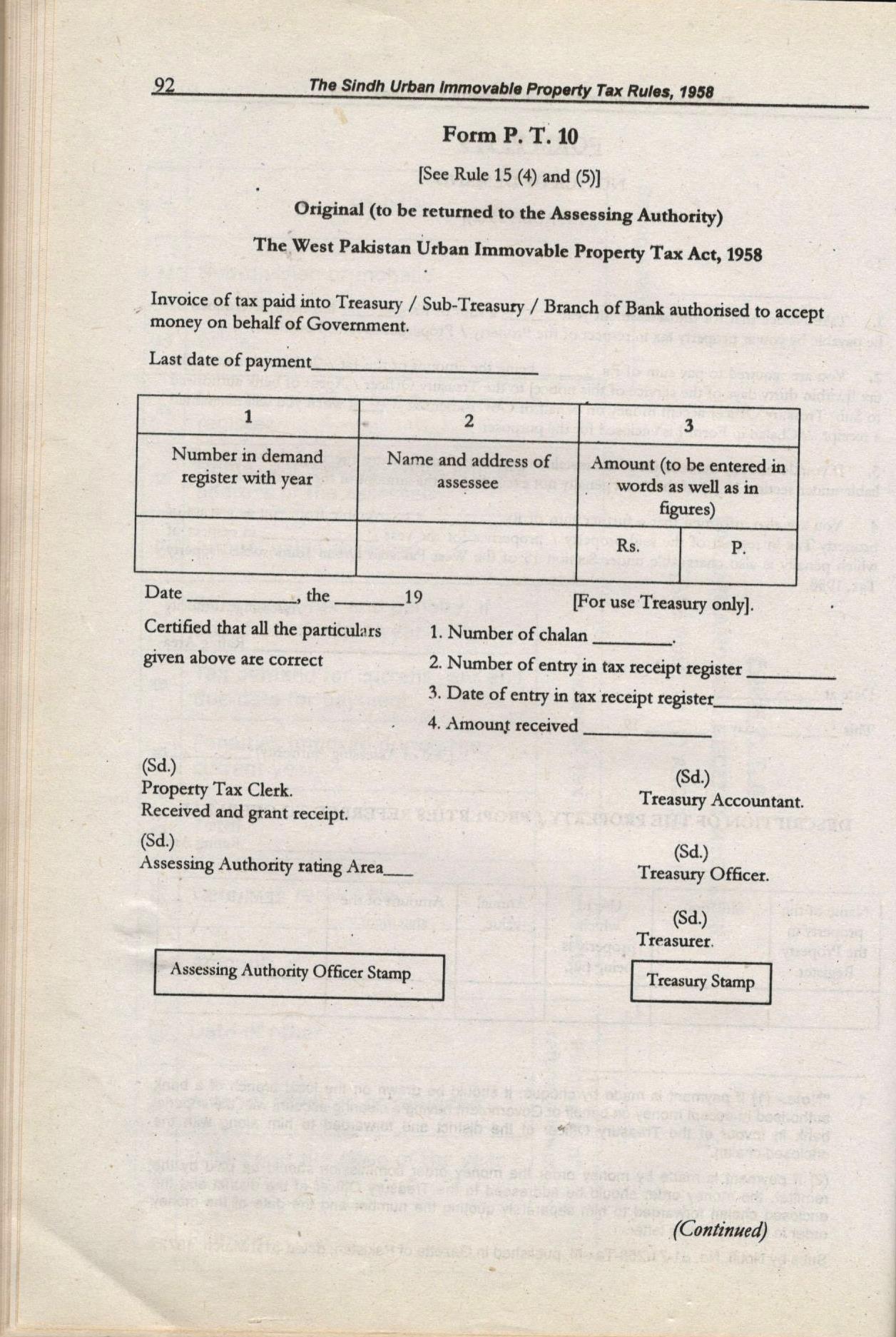 Property Forms