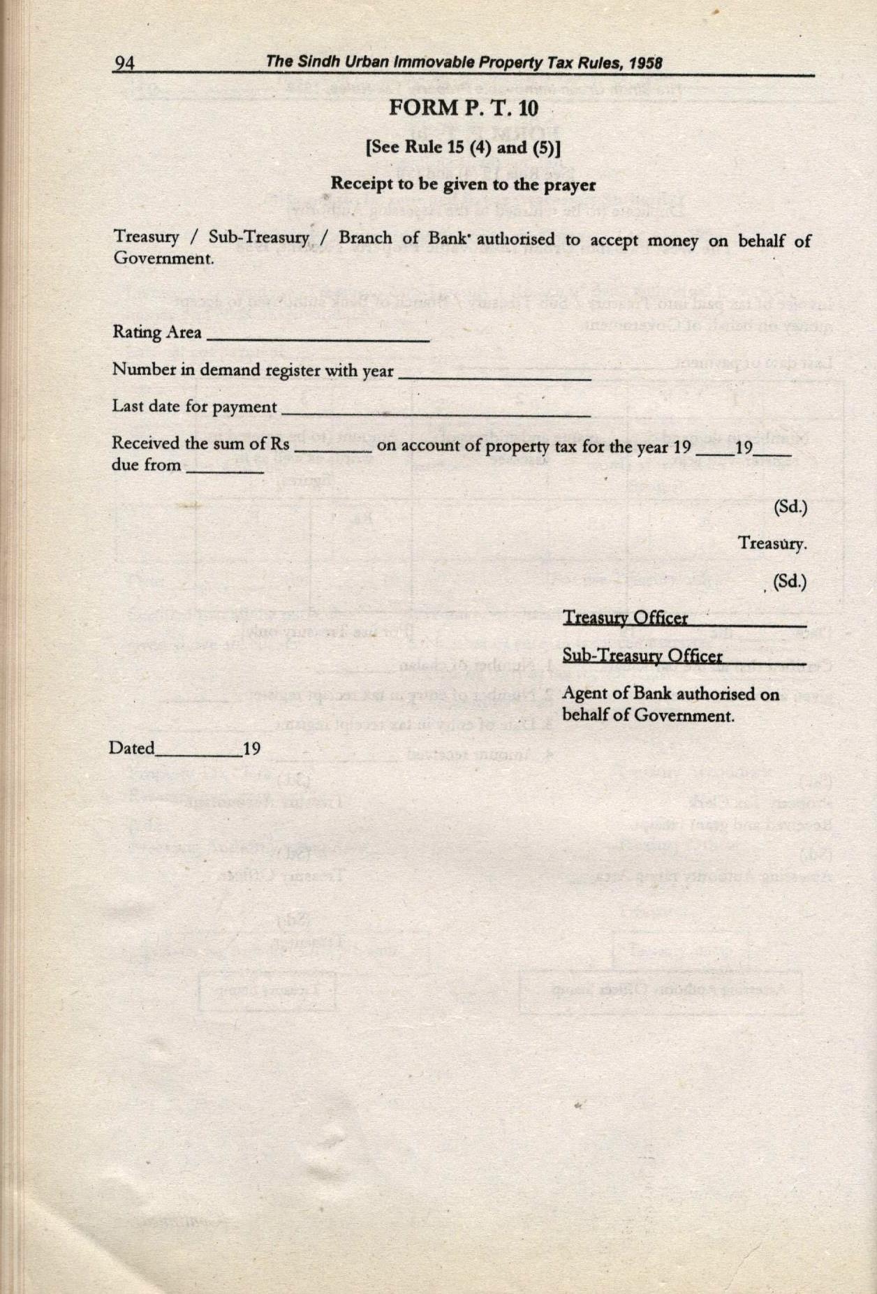 Property Forms
