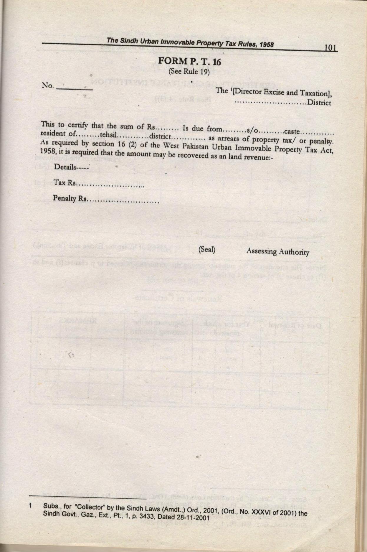 Property Forms