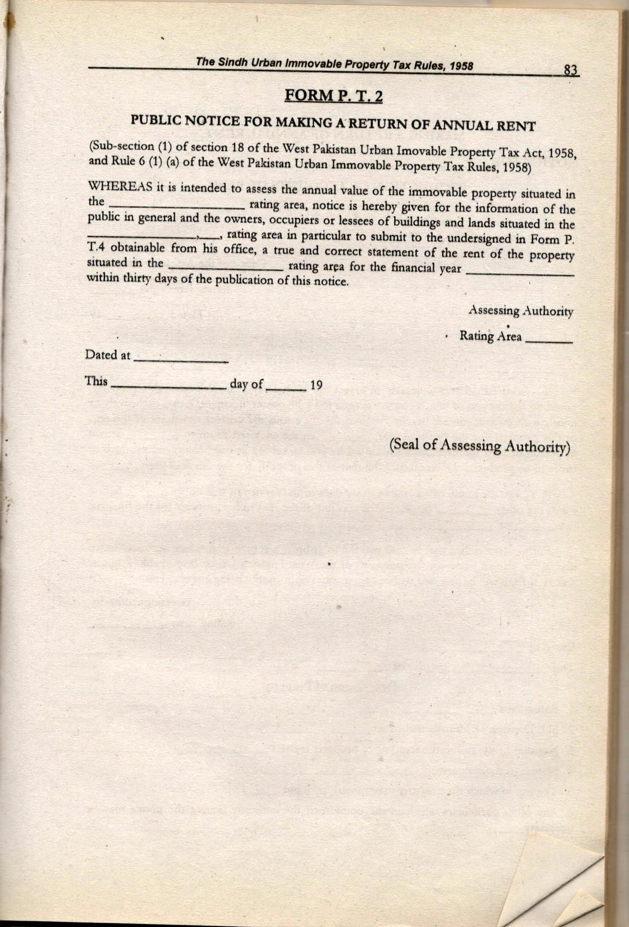 Property Forms