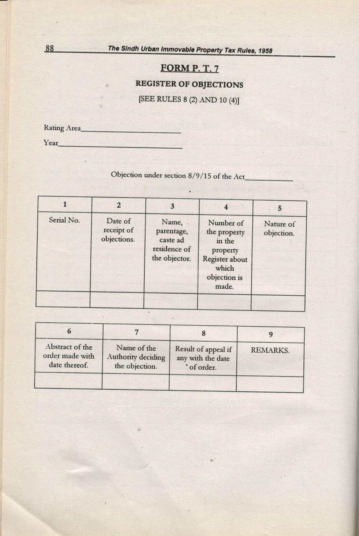 Property Forms