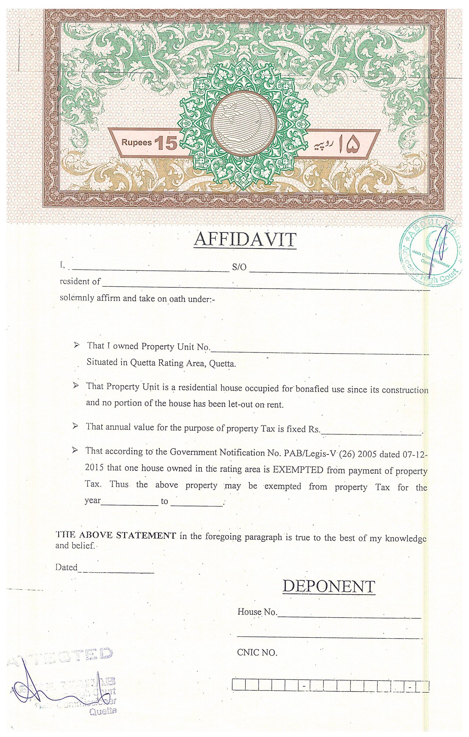 Property Forms